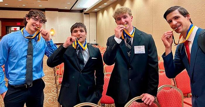 FBLA team from Northeast earns gold at Iowa conference | News ...
