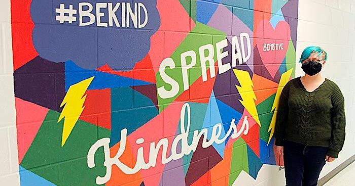 Mural sends message to be kind, positive | News | norfolkdailynews.com