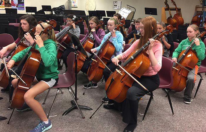 Students arrange concert, bake sale to benefit middle school orchestra ...