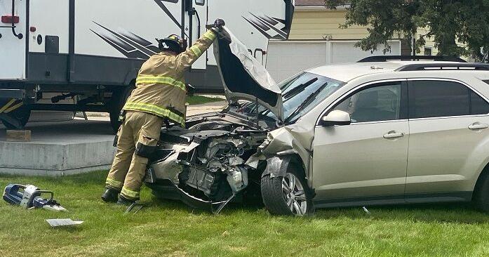 One taken to hospital after two-vehicle crash on Benjamin Avenue | News ...