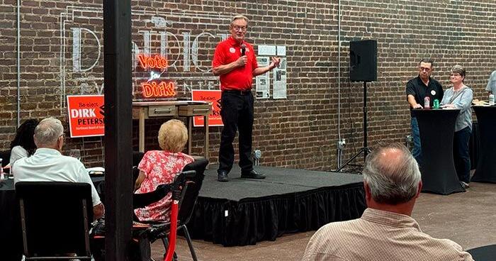 Northeast Community College governor hosts rally in reelection bid ...