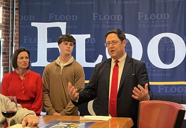 Flood touts border security, housing reform in reelection launch ...