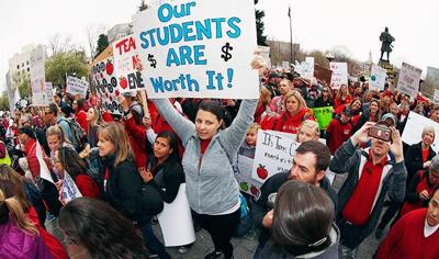 Teacher pay an overlap in school district, college budget priorities ...