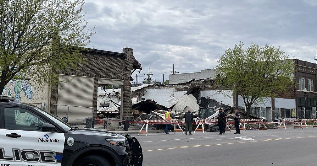 No injuries reported at building collapse site | News ...