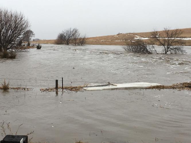 Flooding on Highway 81 between Norfolk and Jerry's Hilltop ...