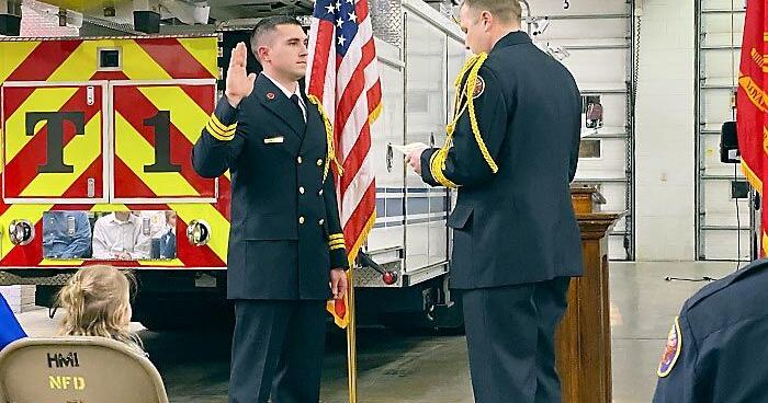 Norfolk’s new assistant fire chief sworn in | News | norfolkdailynews.com