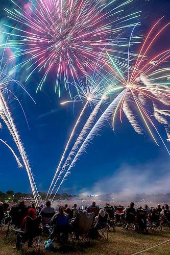 Community tradition endures as fireworks show attracts thousands to ...