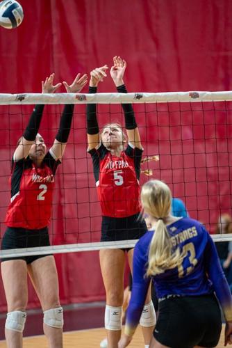 Wolfpack bounced to consolation game in D1 volleyball | Select ...