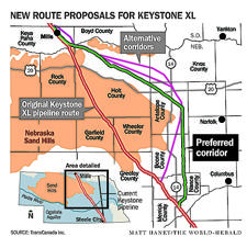 New proposed Keystone XL pipeline route unveiled | News ...