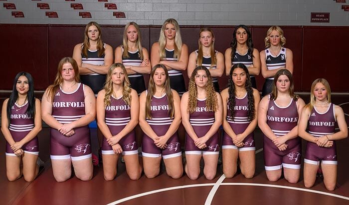 Norfolk High girls wrestling in pursuit of another championship ...
