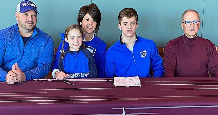 Kluver signs letter of intent to join the Creighton men’s golf program ...