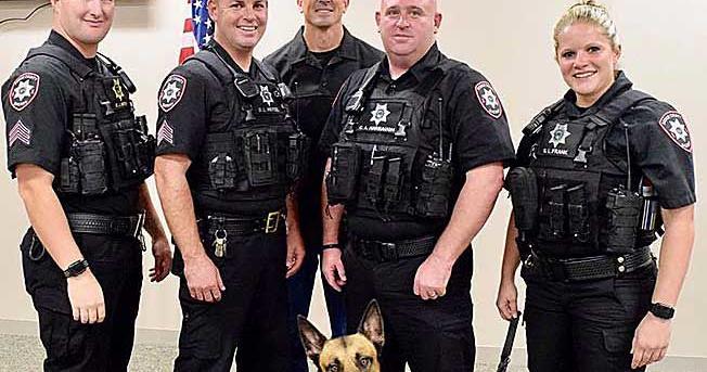 Law enforcement officers show support through Pink Patch Project | News ...