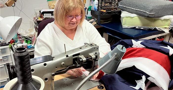 Norfolk woman gives flags new life | Select | norfolkdailynews.com