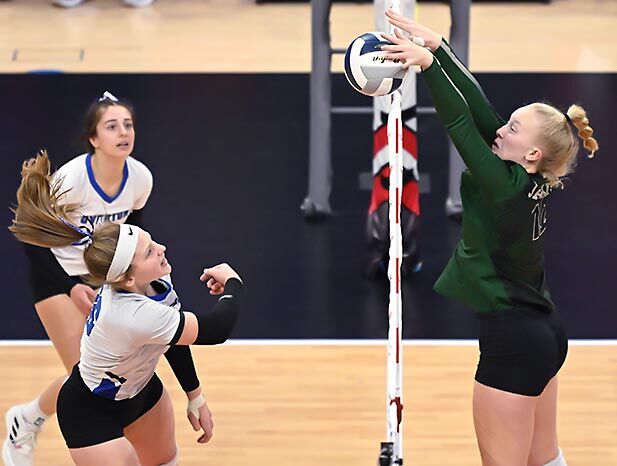 STATE VOLLEYBALL - Howells-Dodge vs Overton | Photo Gallery Sports ...