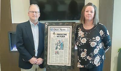 Koepke credits many heroes in acceptance of award for late husband ...