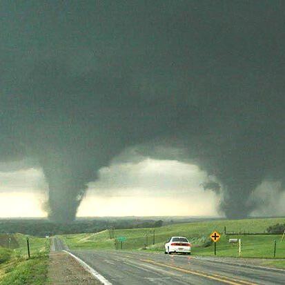 twin tornadoes