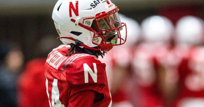 Redshirt freshman defensive back no longer on Nebraska football roster ...