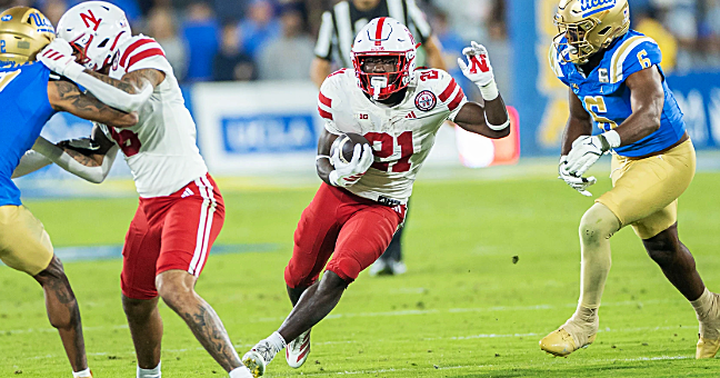 Nebraska running back Emmett Johnson declares for the NFL draft ...