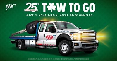 AAA offering Tow to Go service for St. Patrick's Day | News ...