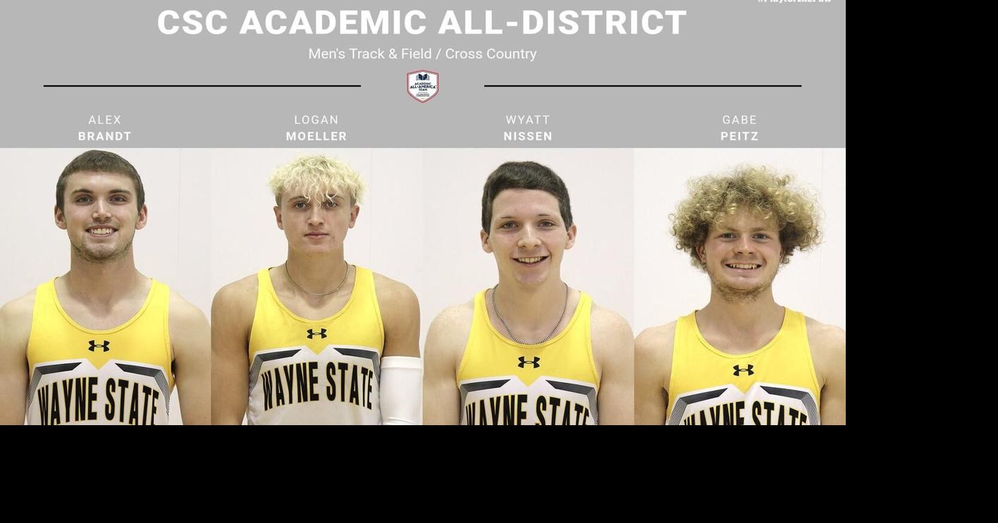 Wayne State men's track places four on CSC academic all-district team ...