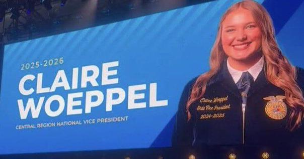Chambers girl elected National FFA Central Region vice president | News ...