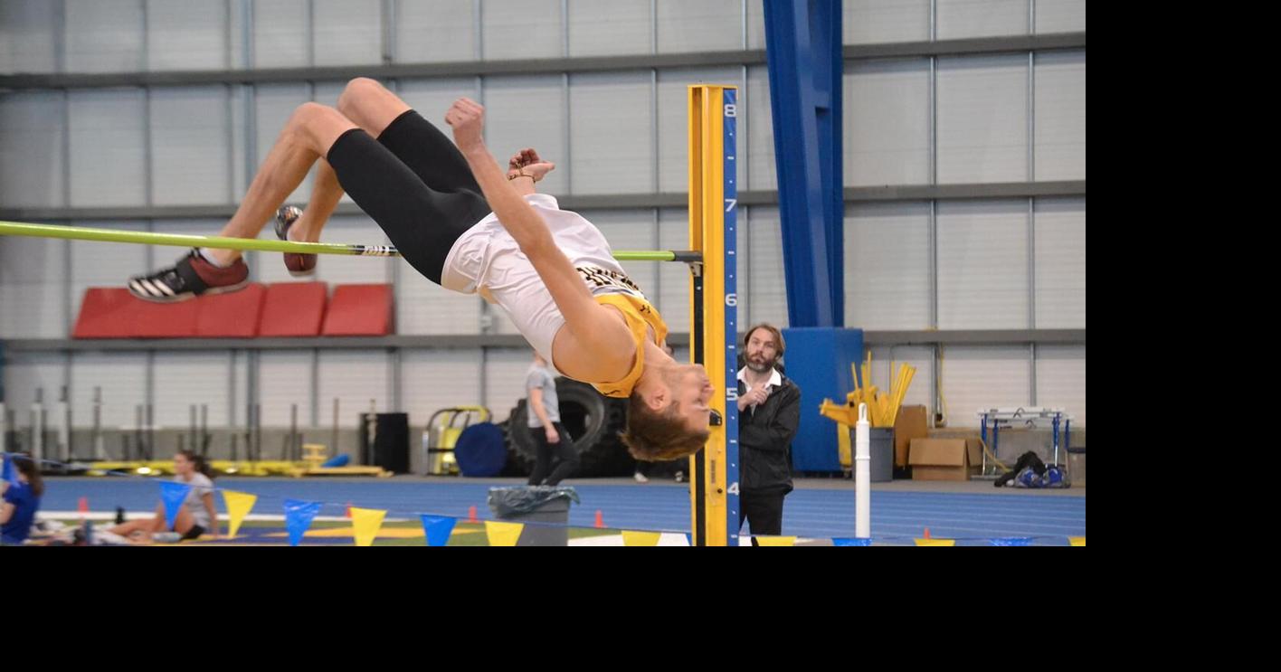 Wayne State's Kneifl competes in high jump at NCAA Division II indoor ...