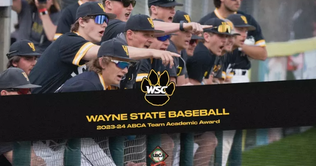 Wayne State baseball earns ABCA Team Academic Award | Sports ...