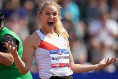Nebraska native Maggie Malone Hardin wins javelin title at U.S. Olympic ...