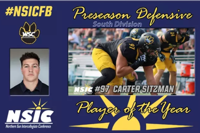 Sitzman voted South Division preseason DPOTY, Wildcats sixth in NSIC ...