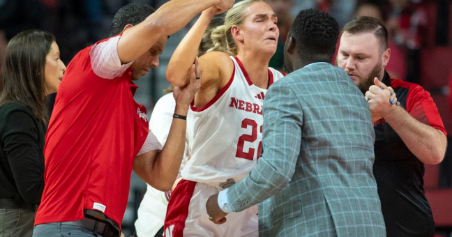 Nebraska women's basketball forward Natalie Potts suffers season-ending ...