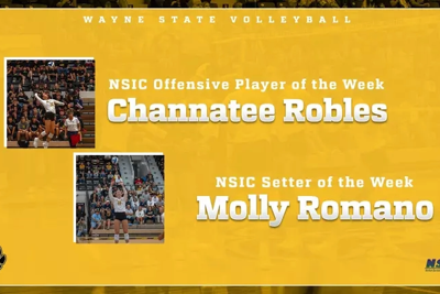 Robles, Romano collect NSIC Volleyball Player of the Week honors ...