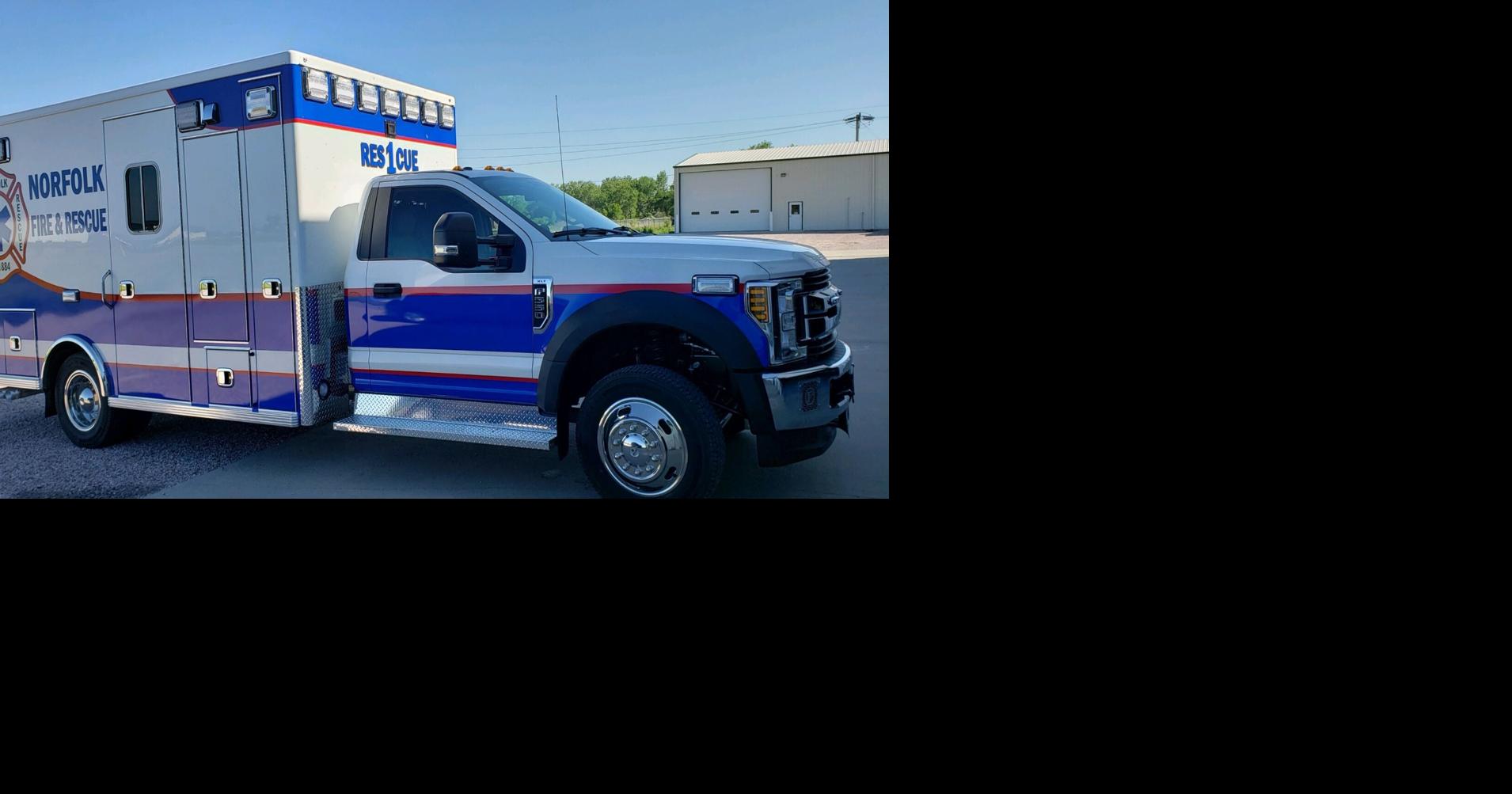 Norfolk Fire and Rescue to get new ambulance | News | norfolkneradio.com