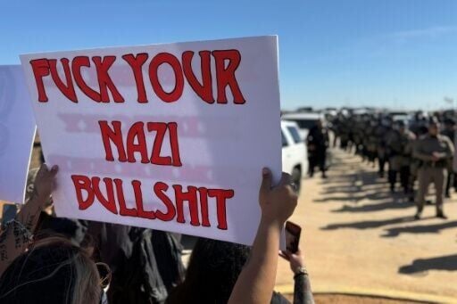 Protesters clash with police at US detention center housing 5-year-old ...