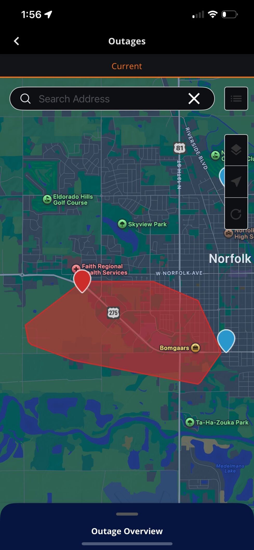 Power restored in Norfolk | News | norfolkneradio.com