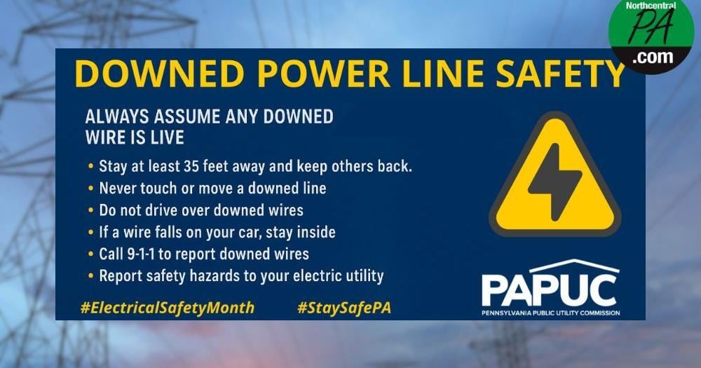 What to do if you see a downed power line, and other storm safety tips ...