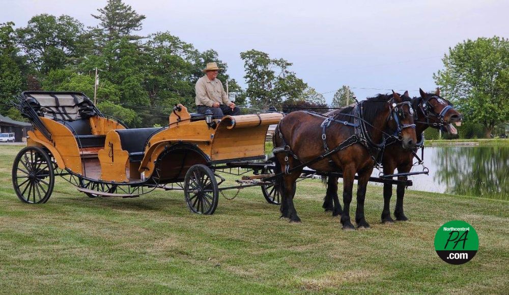 Water Wheel Carriages to bring Santa to Allenwood | Community ...