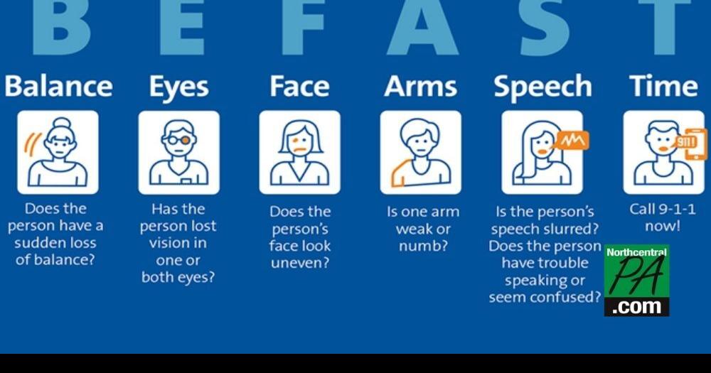 UPMC Provider: BE FAST with signs of stroke | Life | northcentralpa.com