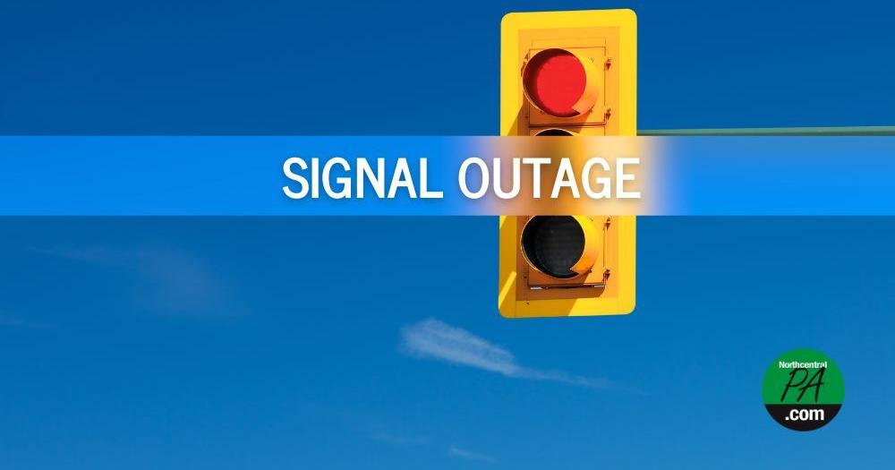 Traffic signal outage on Route 14 in Lewis Township, Lycoming County ...