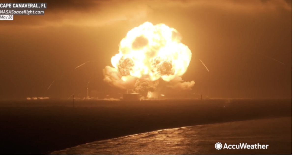 Blue Origin rocket explosion damages launchpad in Florida | Life ...