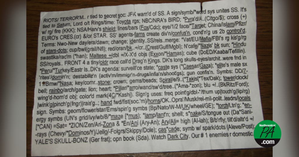 Schuylkill Notes: A new Pennsylvania mystery | News | northcentralpa.com