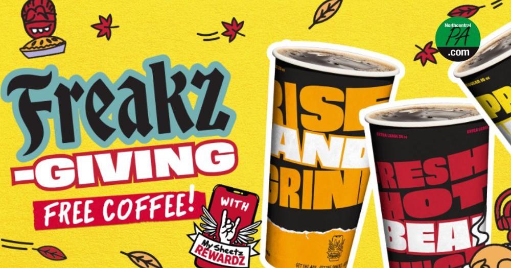 Sheetz gives away free coffee for Thanksgiving | Giveaways ...