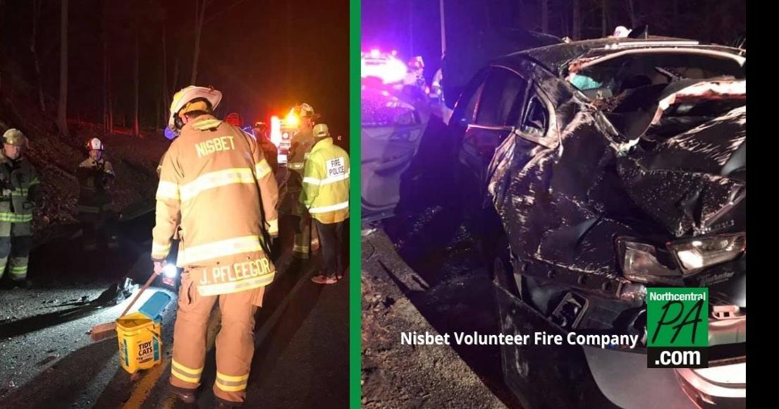 Driver out and walking after crash near Dead Man's Curve: Nisbet ...