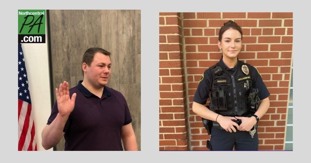 New Williamsport police officers sworn in | Community | northcentralpa.com