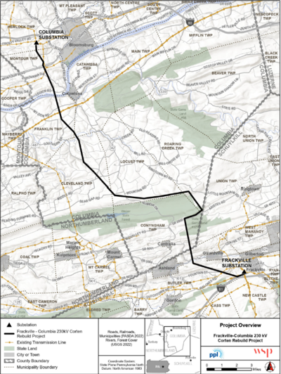 PPL plans rebuild of Columbia County transmission line | Community ...