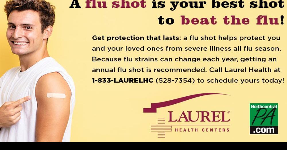 Laurel Health offers drive-thru flu shots throughout Northern Tier ...