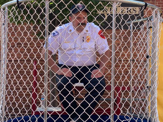 Mayor, fire chief get dunked for family-run cancer charity | Community ...