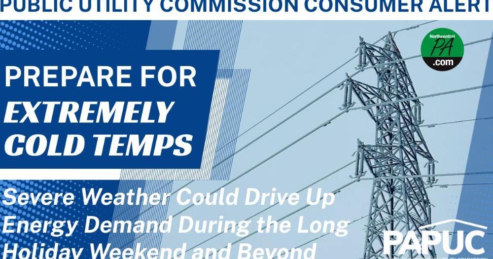 Utilities commission urges consumers to prepare for extreme cold ...