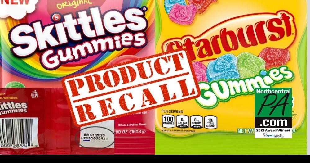 Mars Wrigley Confectionery recalls gummy candies after finding metal ...