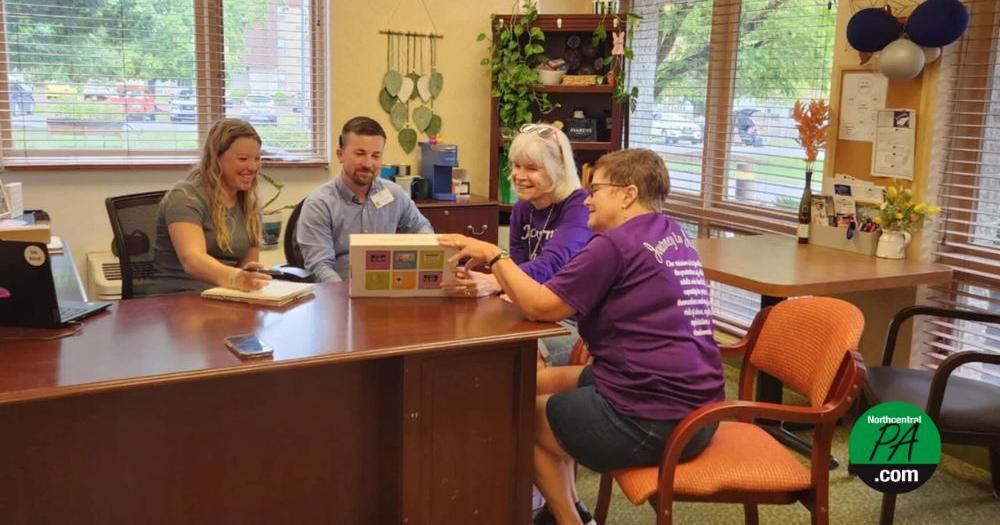 Budding nonprofit makes first donation in support of older adults with ...