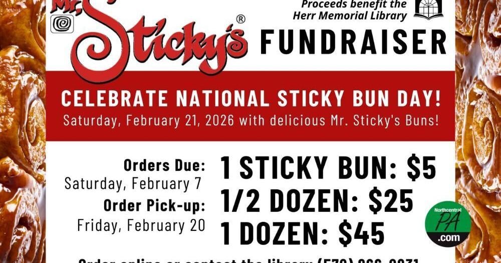 Herr library partners with Mr. Sticky’s for delicious cinnamon bun ...